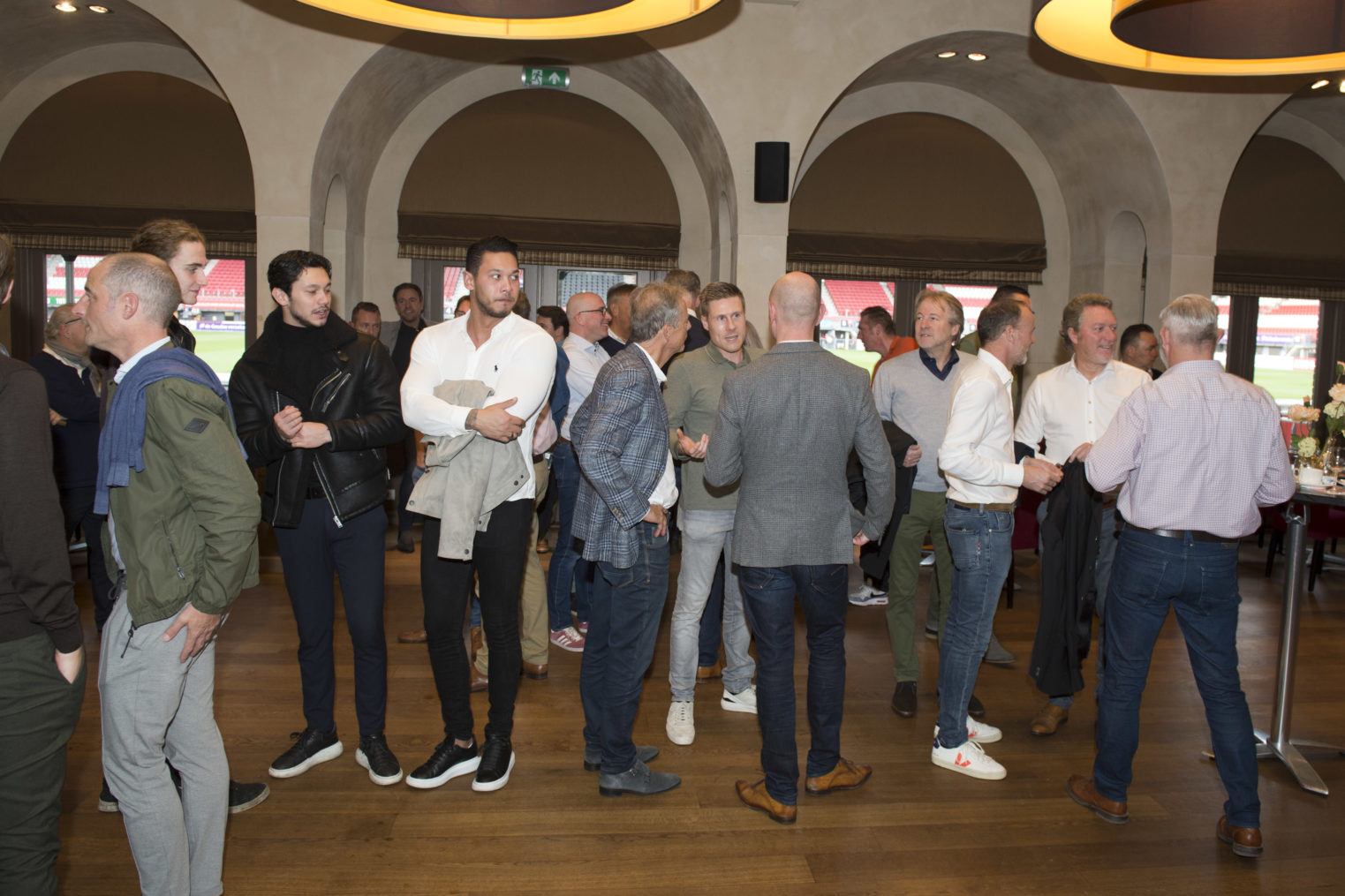 Havencafé verbindt ondernemers bij Sparta – Fortuna | Sparta Rotterdam