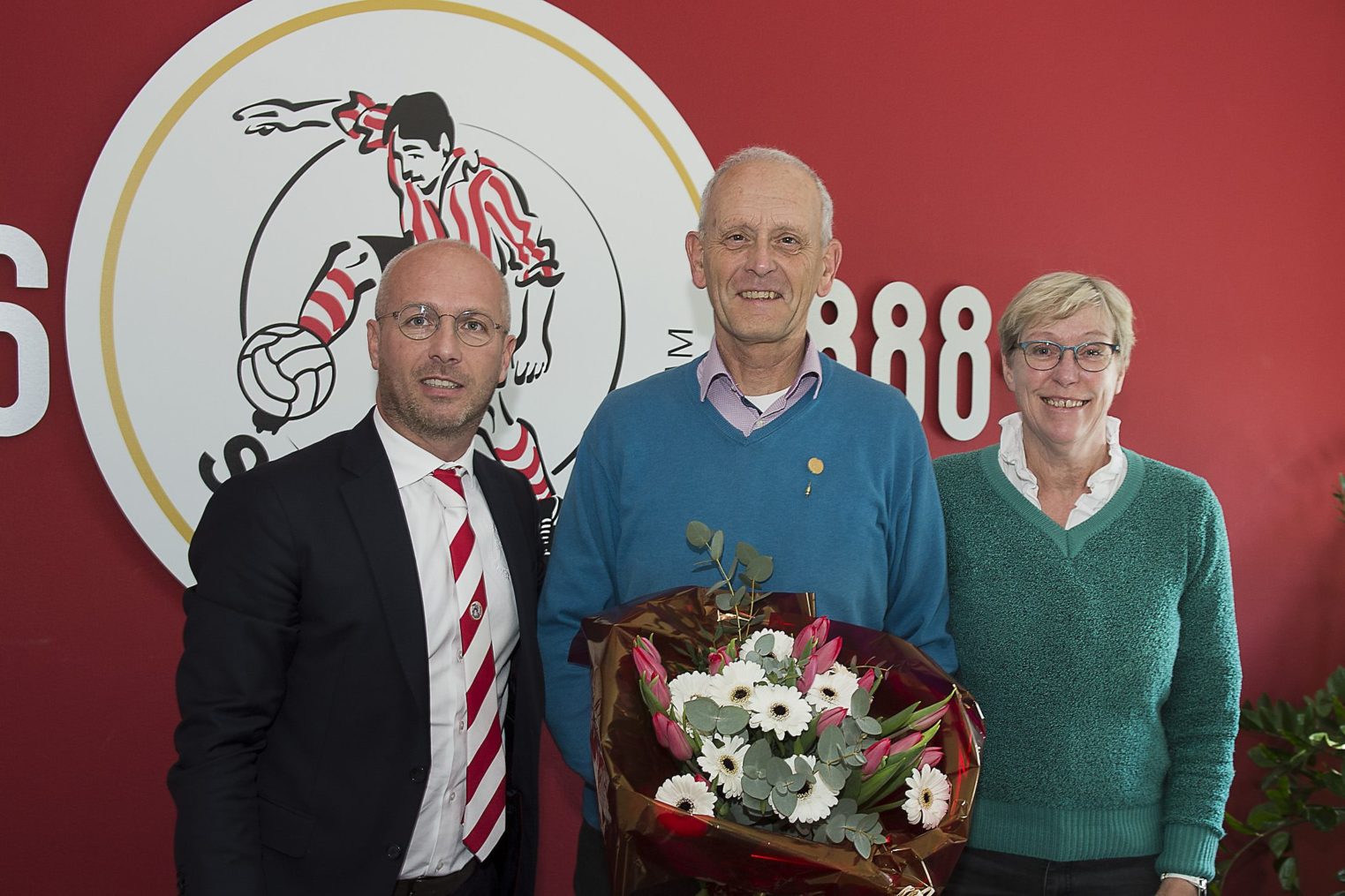 Gouden insigne voor George Timmermans | Sparta Rotterdam