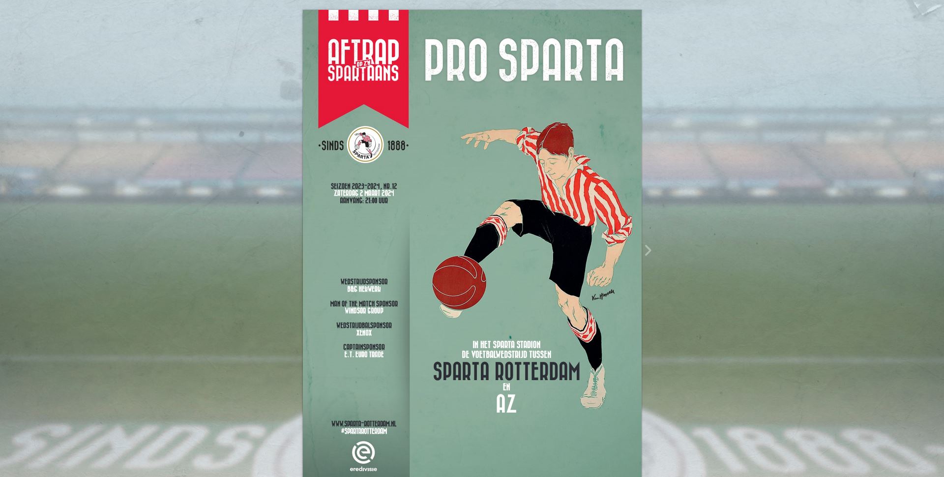 Pro Sparta - AZ - Sparta Rotterdam | Sparta Rotterdam