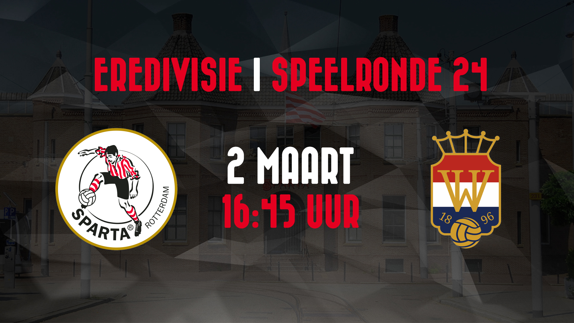 Ticketinformatie | Sparta Rotterdam - Willem II - Sparta Rotterdam | Sparta Rotterdam